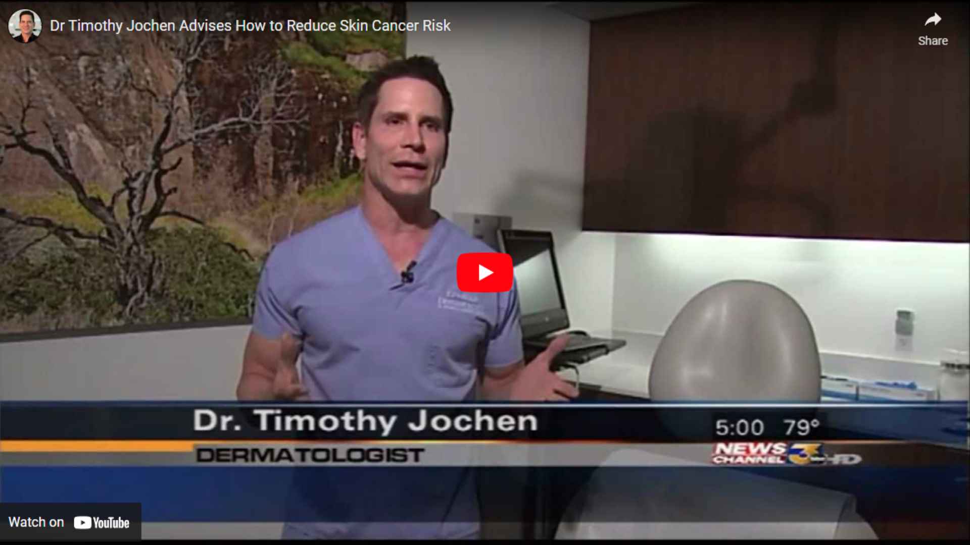 Dr Timothy Jochen Advises How to Reduce Skin Cancer Risk