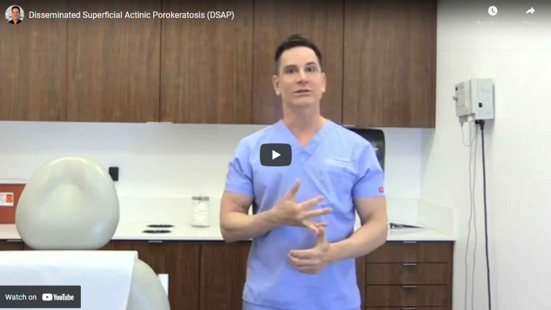 Disseminated Superficial Actinic Porokeratosis (DSAP)