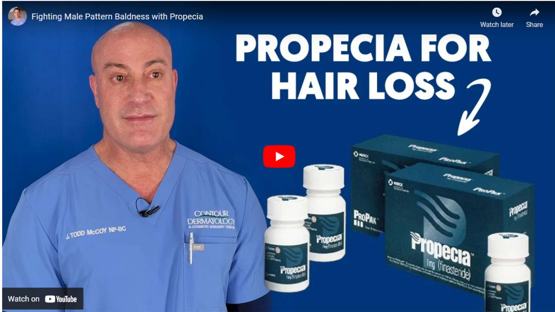 Propecia FDA Approved for Male Pattern Baldness